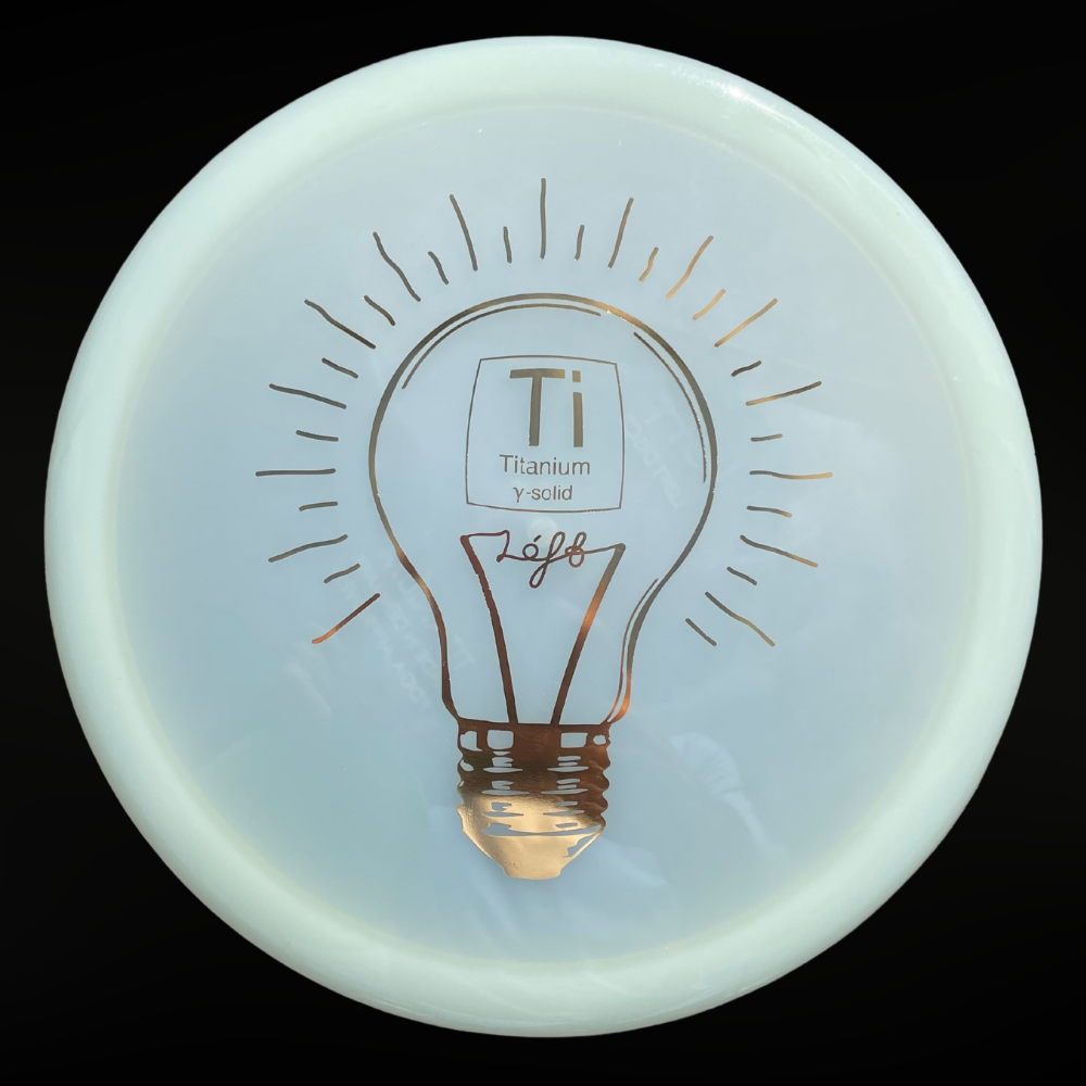 Titanium Gamma-solid Glow – Løft Discs Shop
